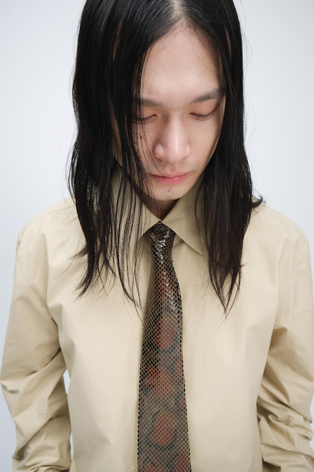 LEATHER TIE SNAKE – Sunflower