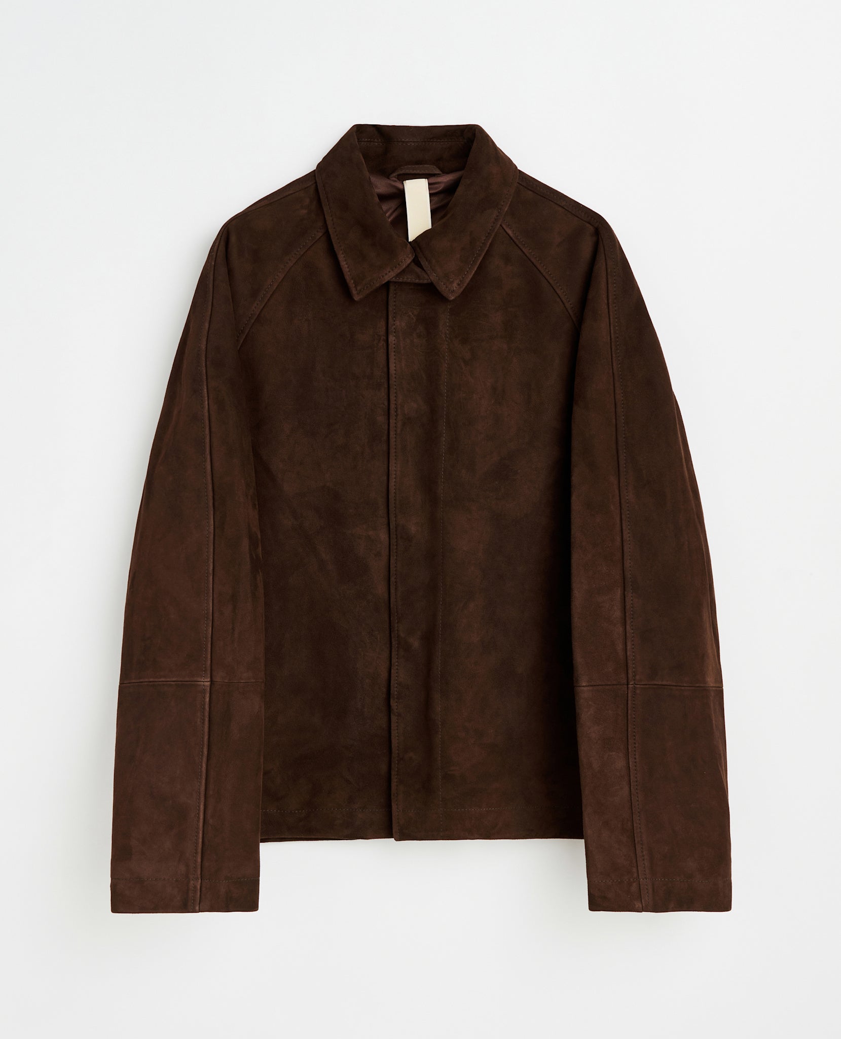 Short Raglan Suede Jacket – Sunflower